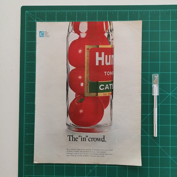 Vintage | Other | 6s Hunts Tomato Catsup Vintage Magazine Ad | Poshmark